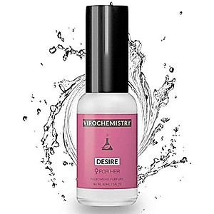 VIROCHEMISTRY Pheromones For Women (Desire) - Elegant, Ultra Strength Organic Fragrance Body Perfume (1 Fl. Oz)