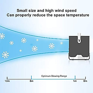 Portable Air Conditioner,Personal Air Cooler Misting Fan with 3-Speeds,Mini USB Portable Cooler Air Conditioning Fan,Quiet Mini Fan Air Cooler Suitable For Home,Office.