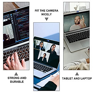 SOLUSTRE Desktop Camera Desktop Camera Desktop Camera 4pcs Laptop Sticker Protector for Blocker Webcam Desktop Anti- Peeping Covers Slide Camera Smartphones Thin Notebook Anti Sky Privacy Tableta