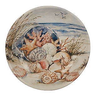 Certified International Coastal Landscape 128 oz. Serving/Pasta Bowl 13" x 3"