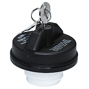 Locking Gas Cap, Lock Fuel Cap Compatible with Toyota 4Runner, Camry, FJ Cruiser, Tacoma, Tundra, Acura, Chevy Camaro, Honda CRV, Infiniti, Isuzu, Mazda, Nissan, Corolla, Buick, Cadillac, GMC, More