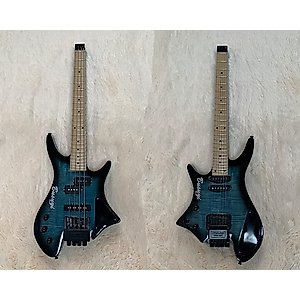 4 String Bass/ 6 String Lead Headless Tremolo Busuyi Guitar Lefty