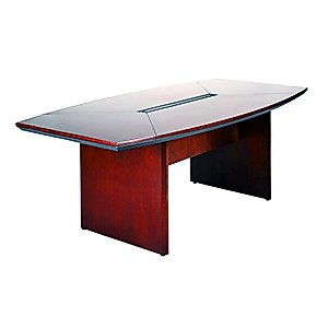 Mayline Corsica Conference Table, 6', Sierra Cherry Veneer