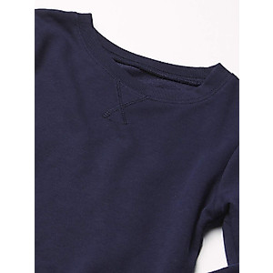 The Children's Place Girls' Uniform Active French Terry Sweatshirt Tidal M (7/8)