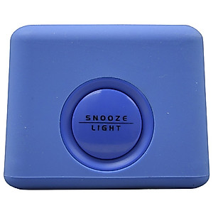 Equity by La Crosse 70905 Soft Blue Cube LCD Alarm Clock 5.20in. x 4.20in. x 3.30in.