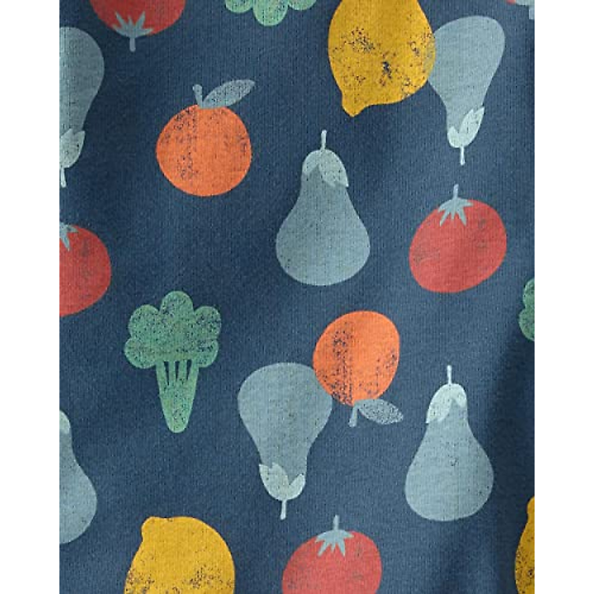 little planet by carter's unisex-baby Baby and Toddler 2-piece Pajamas made with Organic Cotton, Veggies, 24 Months