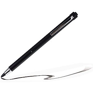 Broonel Black Rechargeable Fine Point Digital Stylus - Compatible with LULUGTI 10 Inch Android 11 Tablet