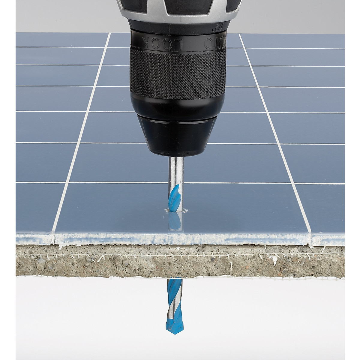 BOSCH MC02 5/32 In. x 6 In. MultiConstruction Drill Bit , Blue