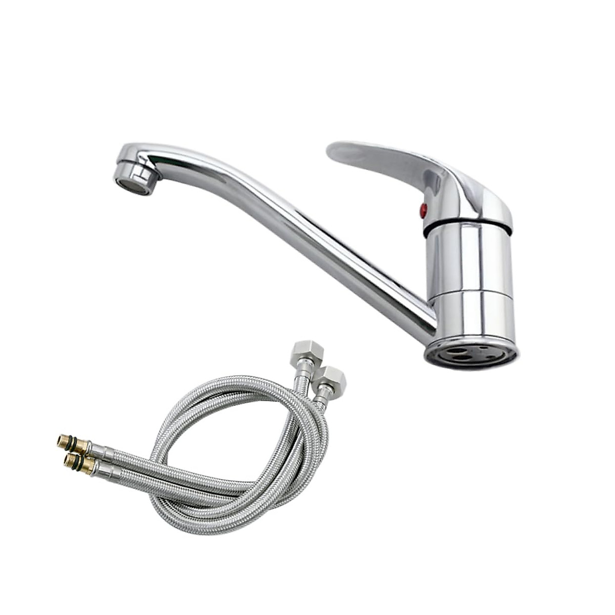 Gadpiparty Water Tap Faucets for Bath Sinks Bath Mixer Tap Bathtub Faucet Kitchen Sink Faucet Washbasin Mixer Tap Kitchen Faucet All Bronze to Rotate Wash Basin