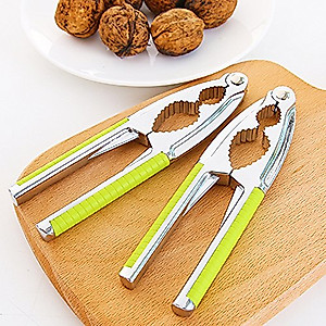 Fani Nut Crackers Walnut Cracker Heavy Duty Shell Cracker Seafood Cracker Walnut Opener Tool with Non-Slip Handle