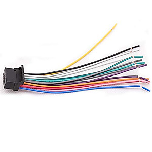 RED WOLF for Select Sony Audio Stereo Wiring Harness Aftermarket Head Unit Replacement Install 16 Pin Connector for Sony Brand MEX-1HD, MEX-5HD, XAV-7W, MDX-800REC, S16C, XAV Model