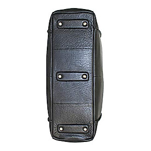 Brenna Leather Tote (Black)