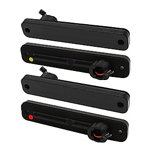 SHINEFIT LED Side Bumper Marker Lights Replacement for F0rd F100 F150 F250 F350 F500 Truck 1973-1979/ Bronco 1978-1979/ Econoline E100 E150 E250 E350 1975-1991, Smoke Lens