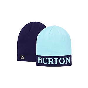 Burton Standard Billboard Beanie, Crystal Blue/Dress Blue, One Size