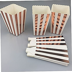 Popcorn Container 12pcs Popcorn Boxes Mini Treat Boxes Snack Box Snack Boxes Popcorn Holder Bags Mini Popcorn Boxes Party s Disposable Carton