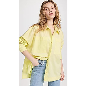 STAUD Women's Payton Top, Sunray, Yellow, M