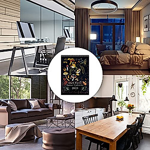 2023 Wall Calendar,Dark Forest Lunar Calendar 2023 Colorful Large Well Calendar with 12 Original Illustrations 12 Month Monthly,Suitable for Home Office Christmas Birthdays New Year Gift