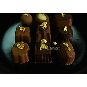 Edible Genuine Gold Leaf Flakes - by Barnabas Blattgold - 30mg Jar