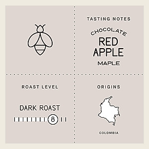 Verve Coffee Roasters Craft Instant Coffee Buena Vista Blend | Dark Roast, Ground, Hand-Roasted | Colombian Blend | Enjoy Hot or Cold | Up to 6 Servings