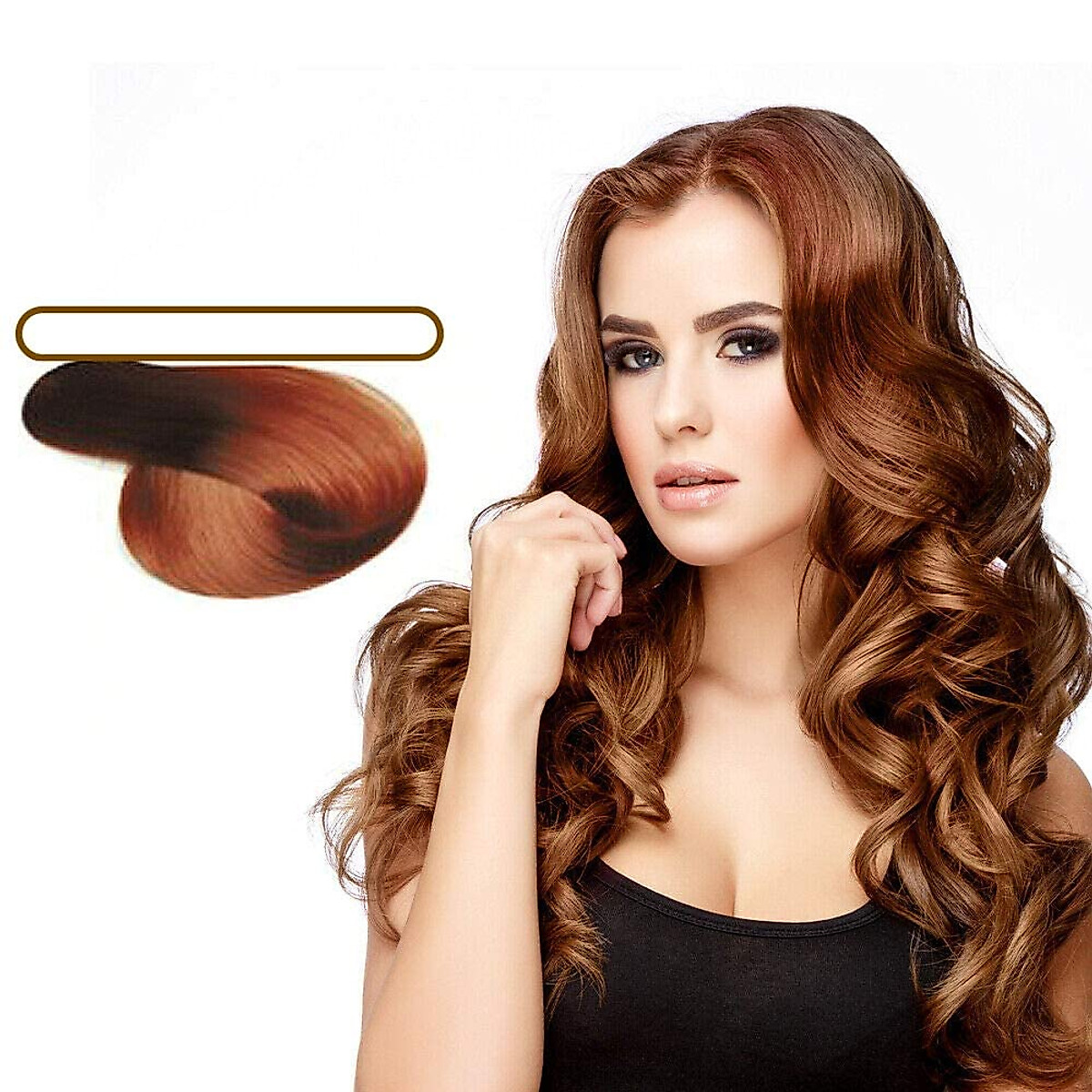 MOKERU Professional Argan Oil Hair Dye Color Shampoo 500 ML I New & Improved Formula Ammonia Free Paraben Free I Instant Fast Acting Long Lasting Signature Platinum Line by Maani (Cherry Brown)