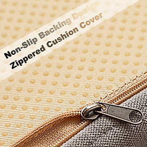 KaYomax Bay Window Cushion 3 inches Thickness Custom Home Kitchen Dining Room L-Shape Bench Seat Sofas Cushion Non-Slip Trapezoid Floor Seating Cushion Blue