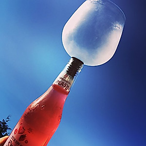 Guzzle Buddy Wine Bottle Glass, It Turns Your Bottle into Your Glass, Original As Seen on Shark Tank