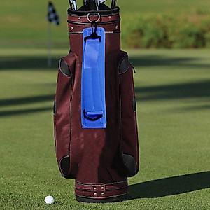 FINGER TEN Golf Club Bag Mini Lightweight for Men Women Ladies Kids with/without Ball Pouch Pack, Portable for Driving Range Carrier Course Training Case (1Pc in Blue with Ball Pouch)