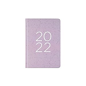 Letts Mineral A6 Week to View 2022 Diary - Lavender
