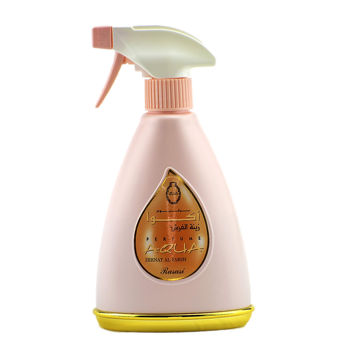 Rasasi Aqua Collection by Rasasi Air Fresheners - 375ML (12.07 oz) Auqa Afrah, Auqa Azamah, Auqa Batool, Auqa Bushra,Auqa Kausar,Auqa Masarrah,Auqa Raneem & Auqa Zeenath. (Zeenath)