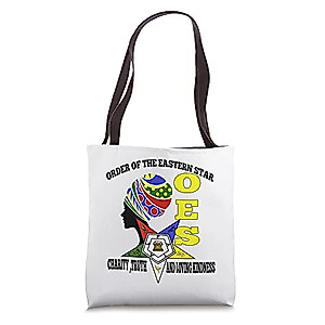 Order Of The Eastern Star OES Ring Diva Sisterhood Sistar Tote Bag
