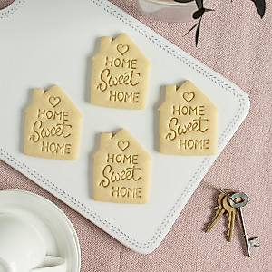 Housewarming Home Sweet Home cookie cutter, 1 piece - Bakerlogy