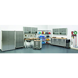 Ultra HD Mega Storage Cabinet - Stainless Steel