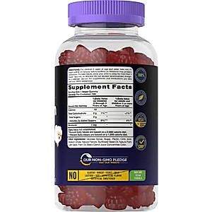 Carlyle Kids Melatonin Gummies | 1 mg 120 Count | Fruit Flavor Gummy | Vegan, Non-GMO, Gluten Free