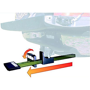 Heininger 4045 HitchMate TruckStep for 2" Receiver,Black,Large