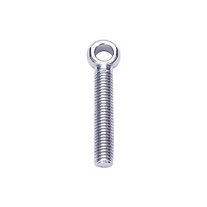 MroMax M14 x 80mm Machinery Shoulder Swing Lifting Eye Bolt 304 Stainless Steel Metric Thread 2pcs