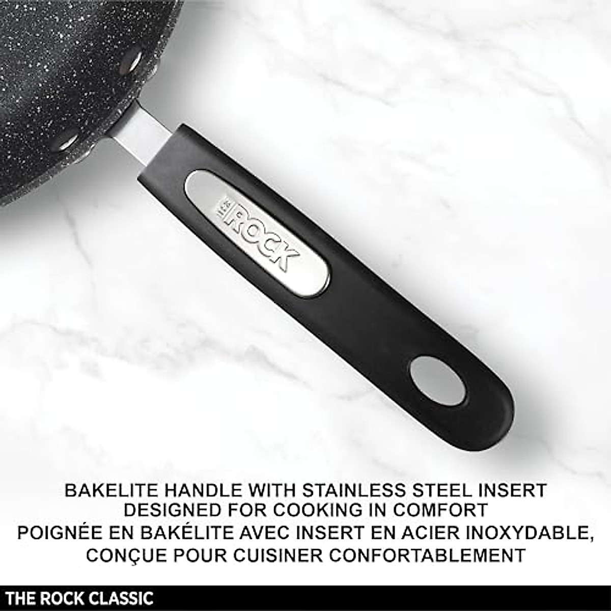Starfrit Rock Cookware, Regular, Black