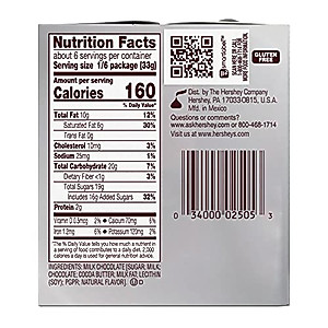 HERSHEY'S KISSES Milk Chocolate Large, Bulk, Gluten Free Candy Gift Boxes, 7 oz (6 Count)