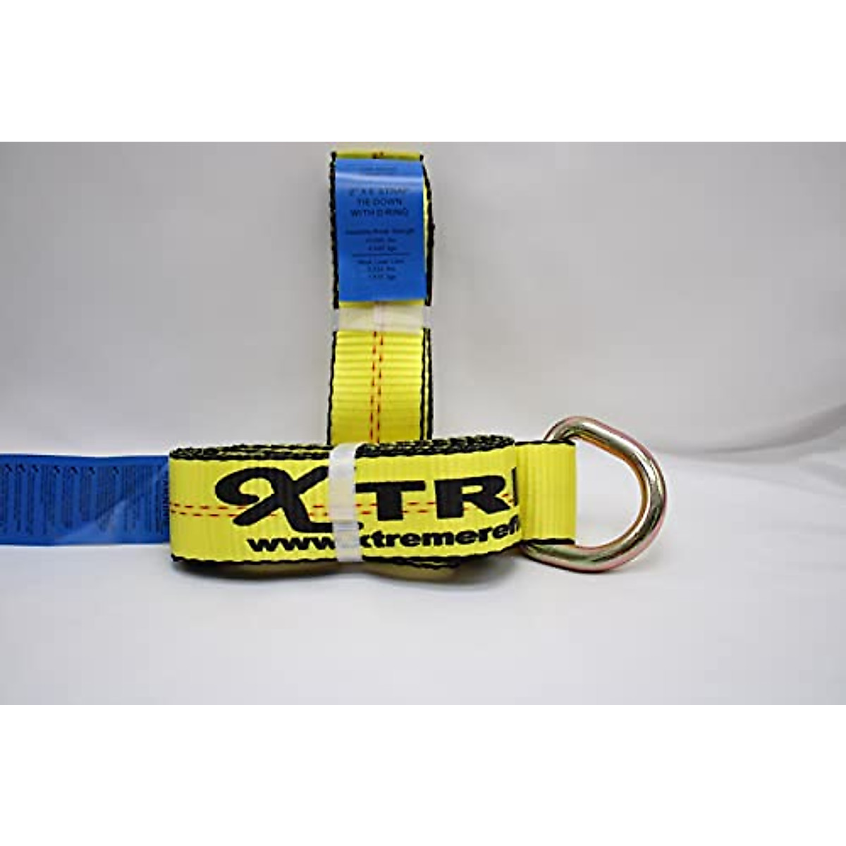 Xtreme (Pack of 10) 2" X 8 Ft Lasso Strap with D Ring Auto Tie Down