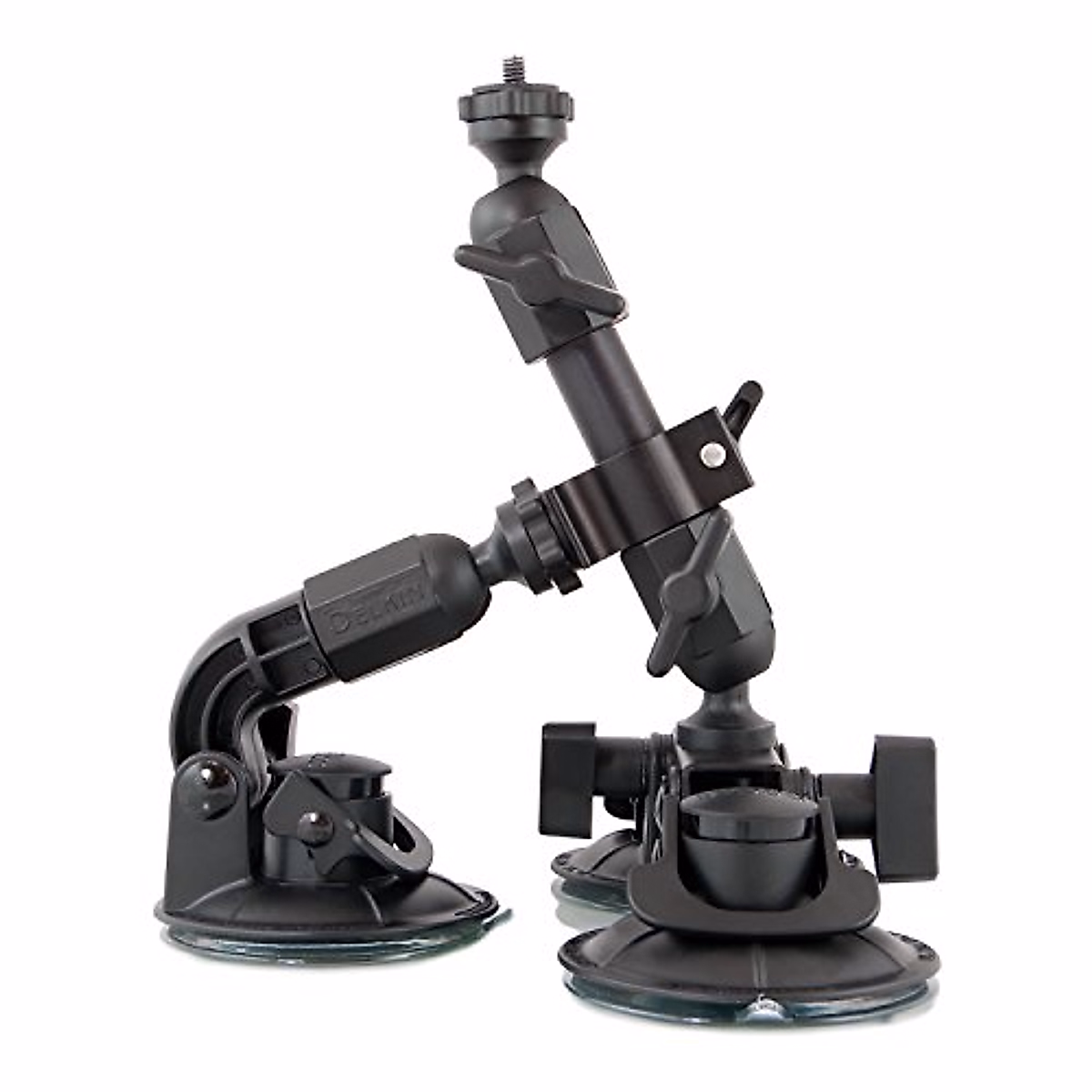 Delkin Devices Fat Gecko Triple Suction Camera Mount (DDMNT) , Black