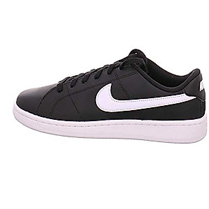 NIKE Men's Court Royale 2 Sneaker, Black White, 9