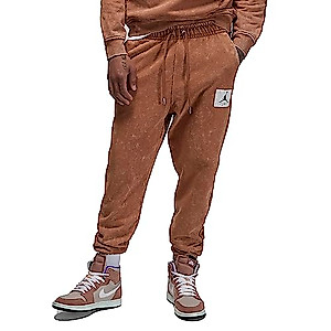 Nike Jordan Flight Fleece Men's Washed Pants (as1, Alpha, x_l, Regular, Regular, Mineral Clay)