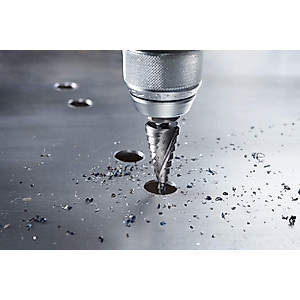 Bosch Professional 260925C138 HSS Step Bit (for Metal and Plastic, Ø 4 – 20 mm, Length 70.5 mm, Drill Accessories)