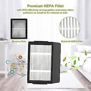 Replacement Parts for iRobot Roomba i7(7150) i7+(7550) i3(3150) i3+ i4 i4+ i6 i6+ i8 i8+ E5 E6 E7 Vacuum Cleaner (2+4+4)