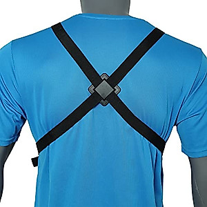 ABBREE Radio Chest Harness Holder Adjustable Shoulder Chest Front Pack Two Way Radio Pouch Holster Vest Rig Walkie Talkie Case for Arcshell Retevis Baofeng UV-5R/5G UV-82 BF-888S ST20