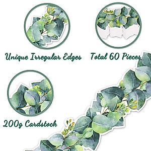 Eucalyptus Bulletin Board Borders – Green Classroom Decor