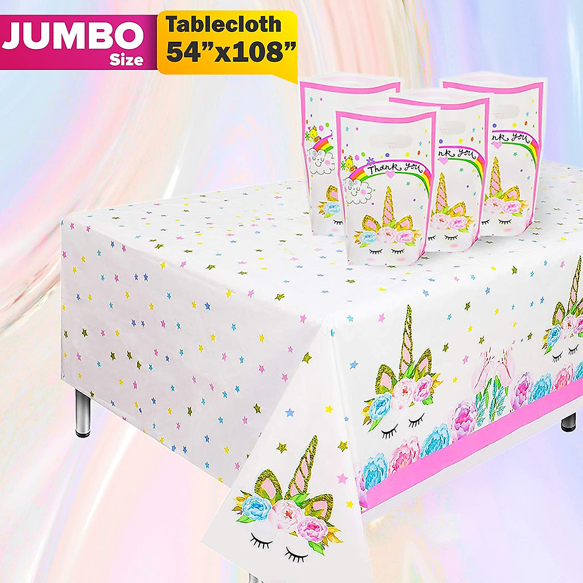 Ultimate Unicorn Party Supplies and Plates for Girl Birthday | Best Value Unicorn Party Decorations Set for Creating Unicorn Theme Party