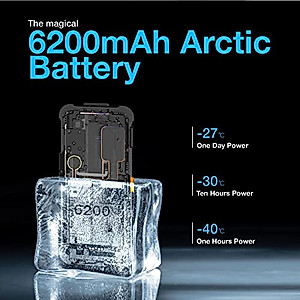 AGM Glory SE Rugged Smartphone Unlocked, Rugged Phone, Snapdragon 480 5G Rugged Smartphone, Rugged Cell Phone 6.53" FHD+, Loud Speaker 6200mAh Battery IP68/IP69K, 8G+128G Dual-LED Torch/NFC/GPS/Black