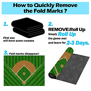 Osimiccp Baseball Rug for Boys Bedroom 3'x5' Non Slip Sports Rug,Boys Rugs for Bedroom Living Room Baseball Room Decor