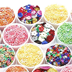Crafts Crafts Crafts Crafts Crafts 12 Bottles Glitter Sequins DIY Shiny Colorful Spangles for Arts and Crafts Crafts Crafts Crafts