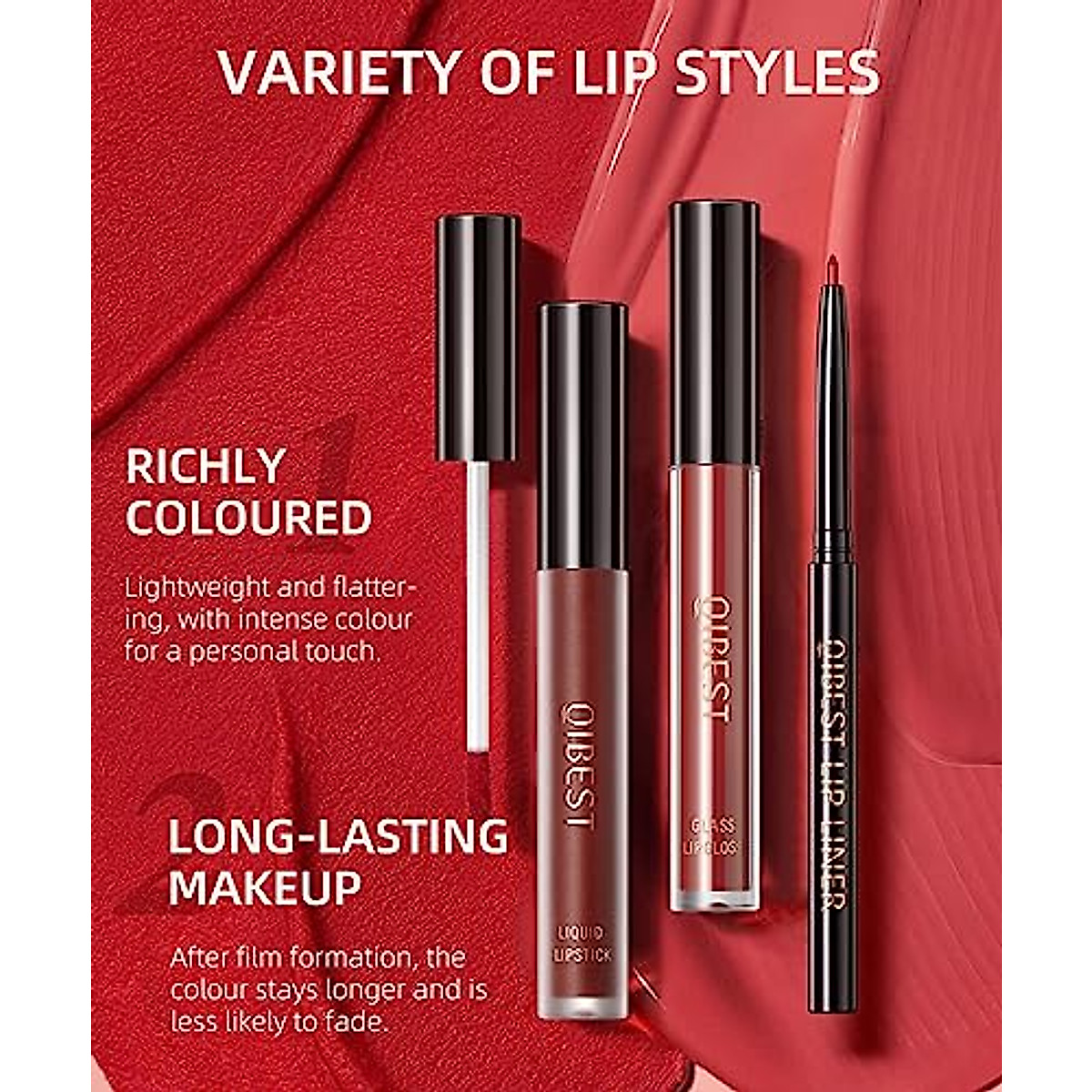 MAEPEOR All In One Lip Kit 3 In 1 Smooth Lipliner Lipgloss and Lipstick Set with Matte Velvet Liquid Lipstick Hydrating Moisturizing Lip Gloss and Creamy Lip Liner (Kit 12, Black Magic)